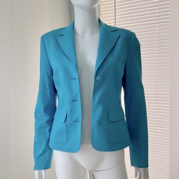 Casual Corner | Jackets & Coats | Casual Corner Womens Light Blue ...